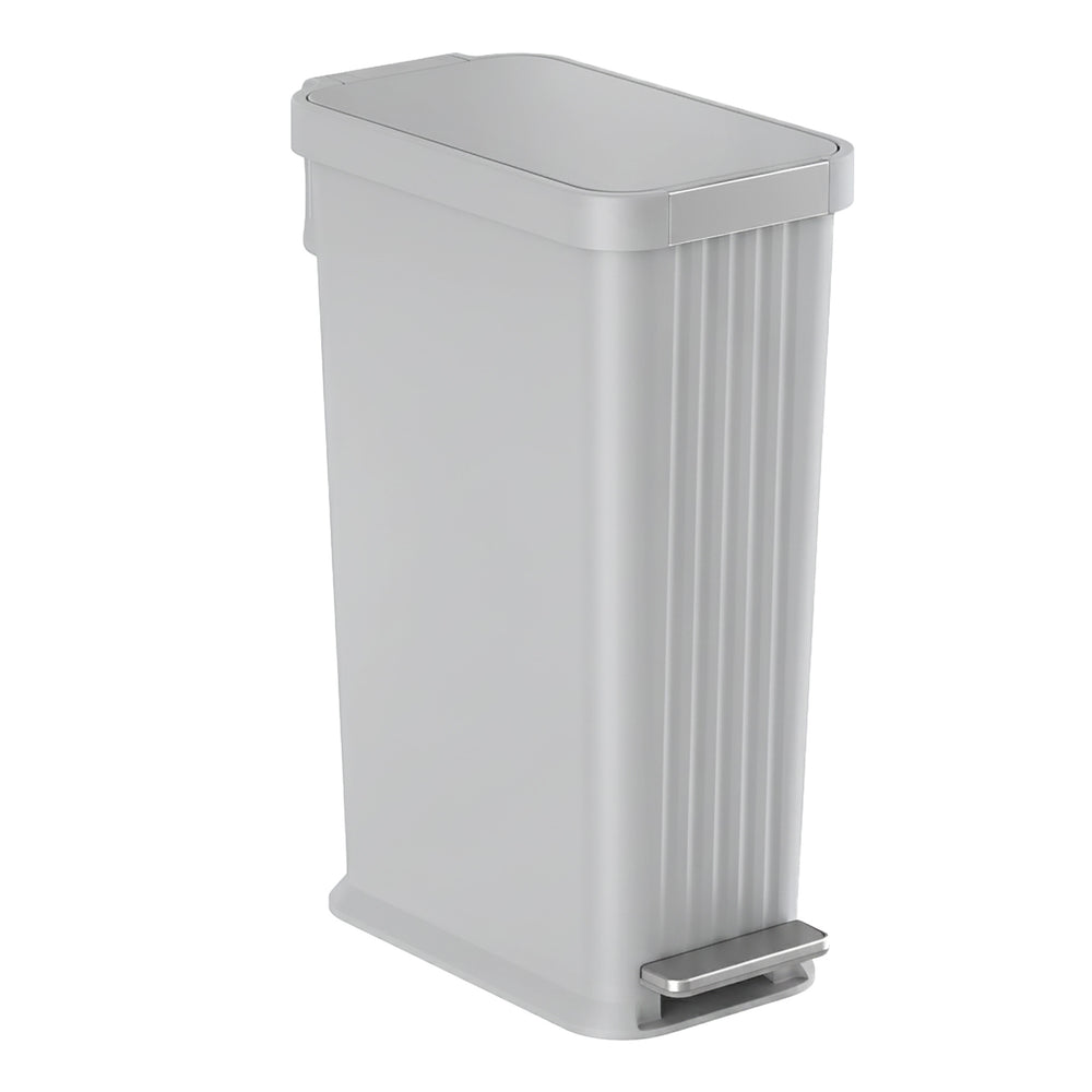 50 Liter / 13.2 Gallon SoftStep Elongated Step Pedal Kitchen Trash Can ...